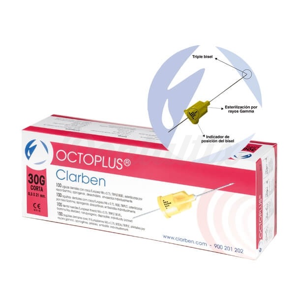 Octoplus Needles | 100 units | CLARBEN – NOOL DENTAL